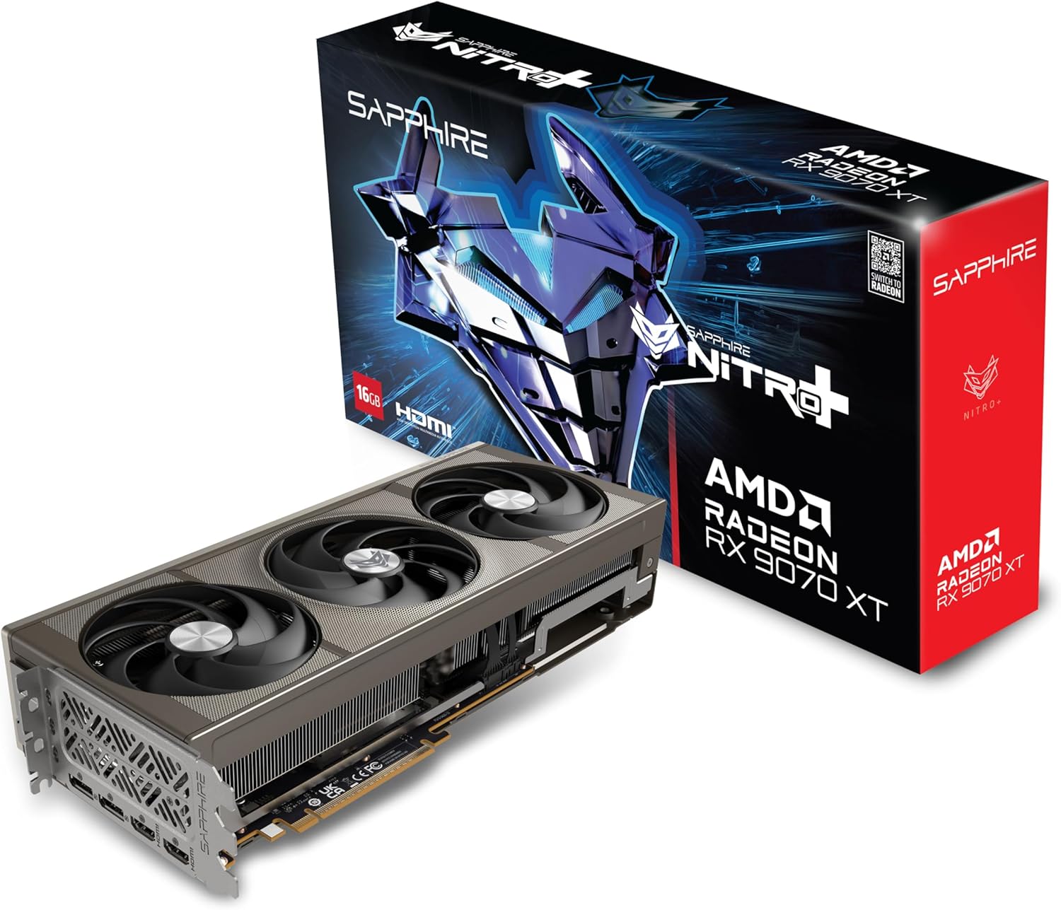 Sapphire Nitro+ AMD Radeon™ RX 9070 XT Gaming OC 16GB | Restockd App