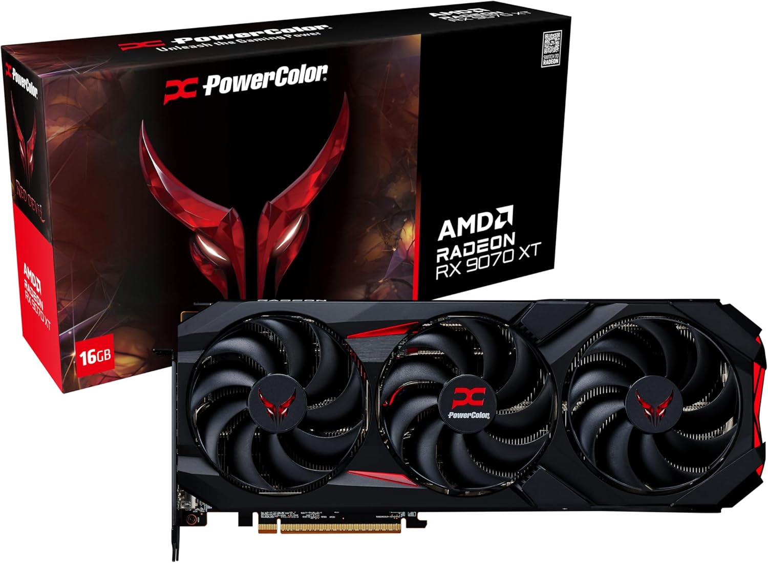PowerColor Red Devil AMD Radeon RX 9070 XT 16GB GDDR6 | Restockd App
