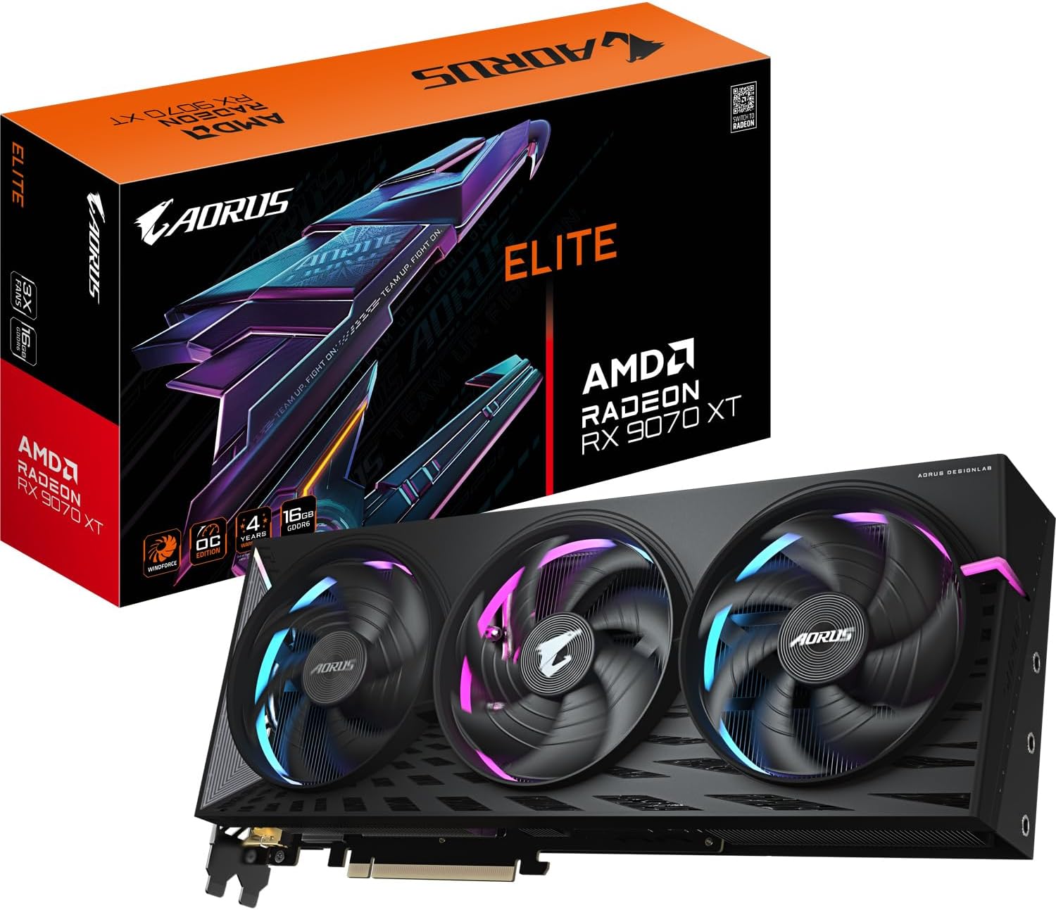 GIGABYTE AORUS Radeon RX 9070 XT Elite 16GB | Restockd App