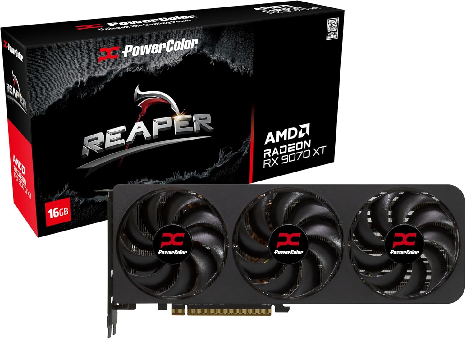 PowerColor Reaper AMD Radeon RX 9070 XT 16GB GDDR6 | Restockd App